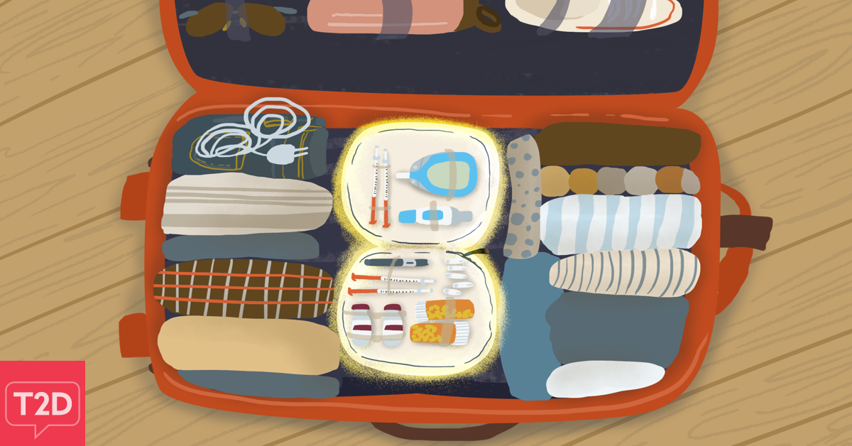 Pack Extra Medication when Traveling with Type 2 Diabetes