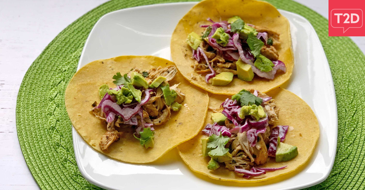 Zesty Chicken Instapot Tacos Recipe | Type2Diabetes.com